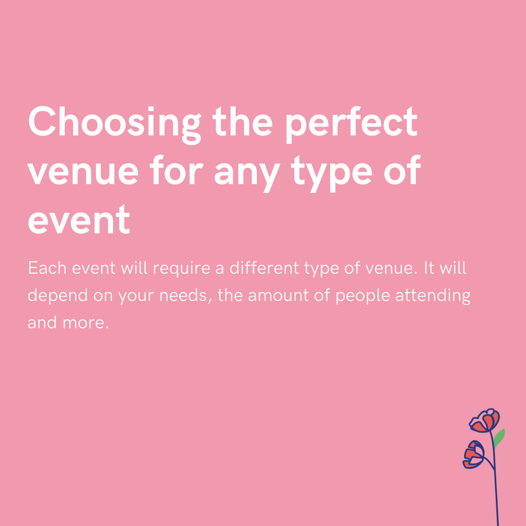 Choosing the perfect venue for any type of event - PUSH.fm