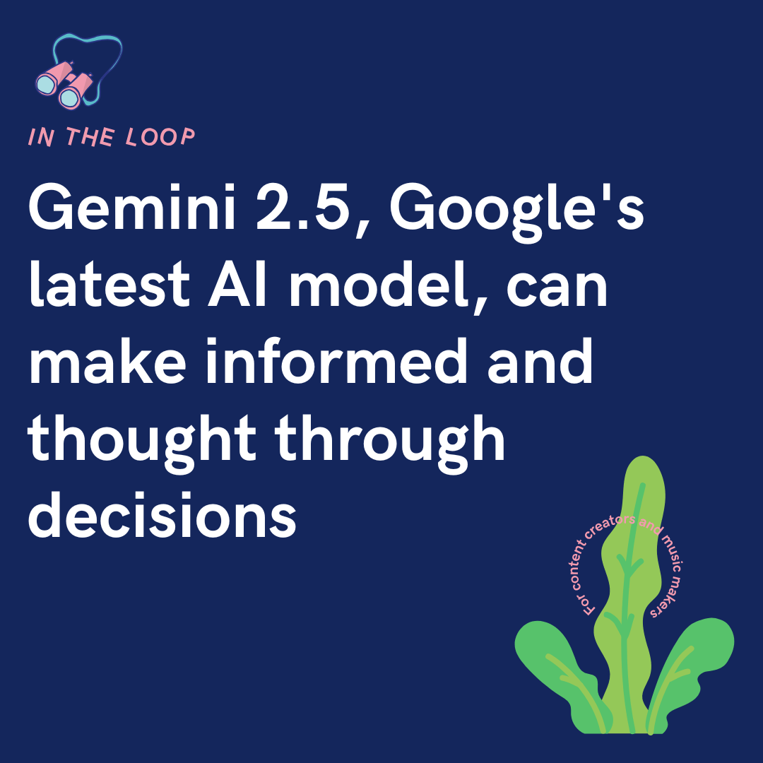 Gemini 2.5, Google's latest AI model, can make informed and thought ...
