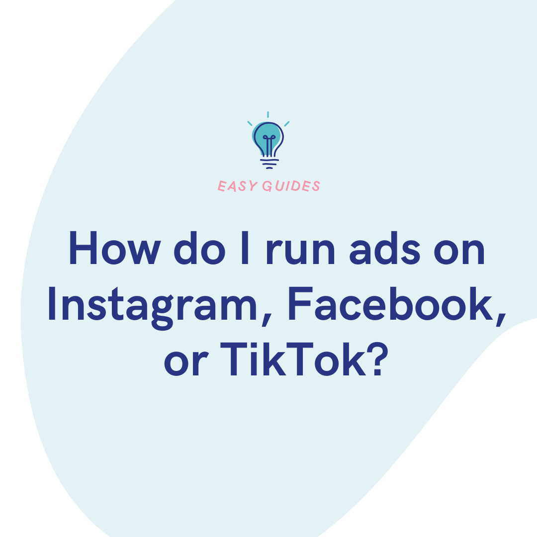 How do I run ads on Instagram, Facebook, or TikTok? - PUSH.fm