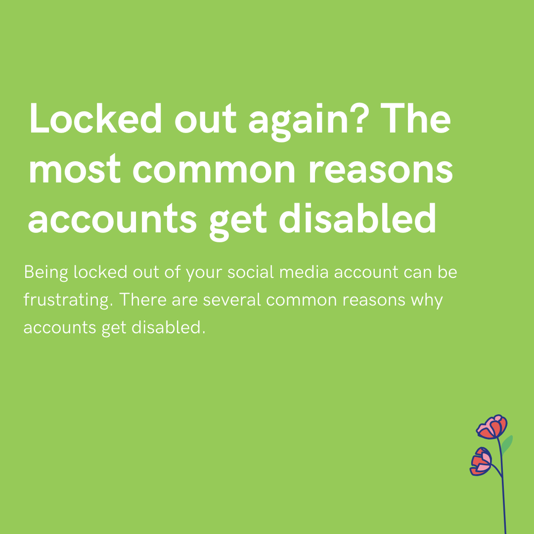 Locked out again? The most common reasons accounts get disabled - PUSH.fm