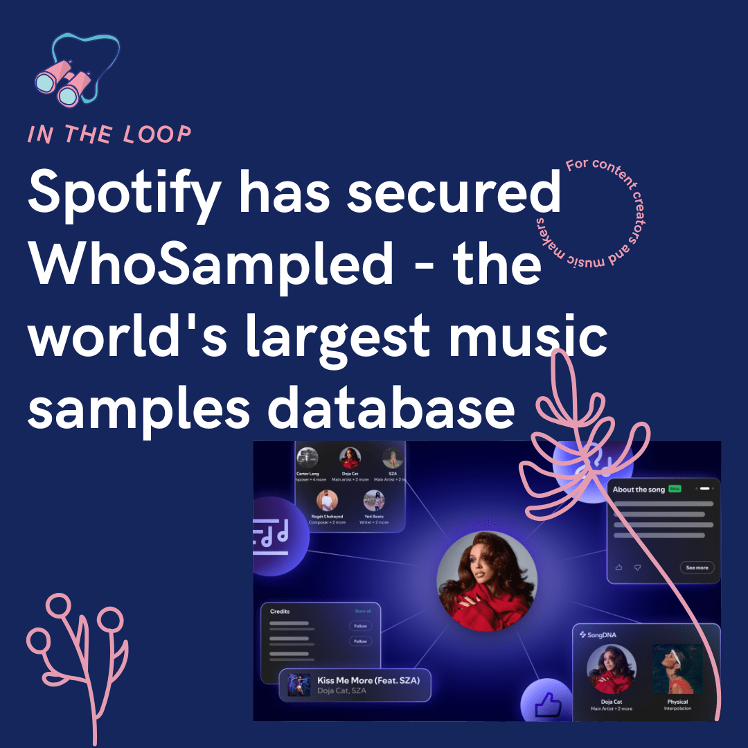 Spotify has secured WhoSampled - the world's largest music samples ...