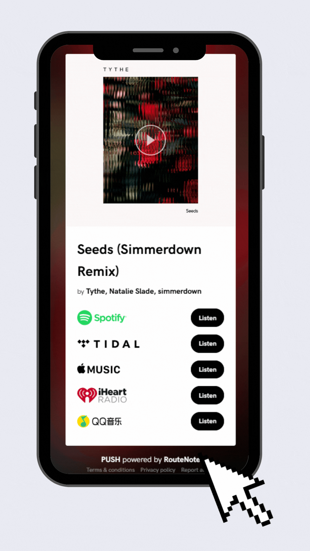 White-label your Smart Links through PUSH.fm - PUSH.fm