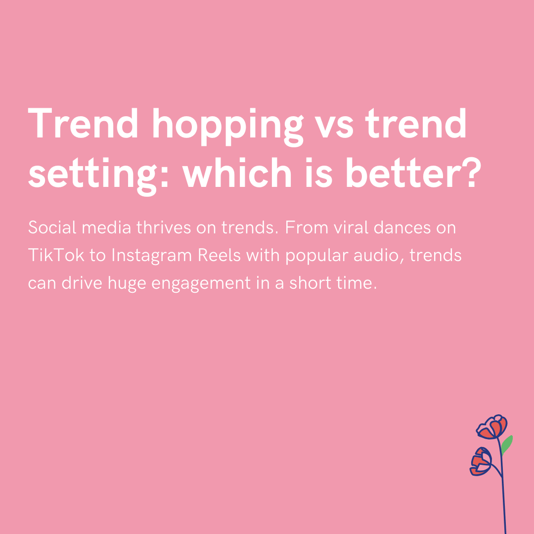 Trend hopping vs trend setting: which is better? - PUSH.fm